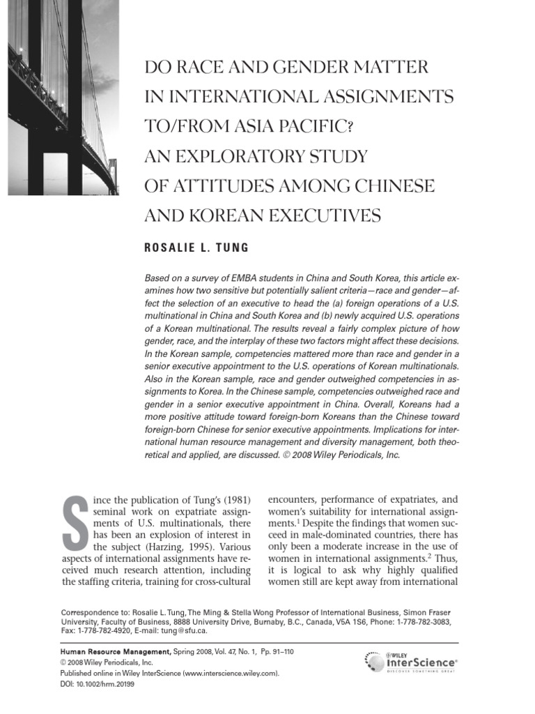 Race and Gender in Asia Pacific Assignments | PDF | Race (Human ...