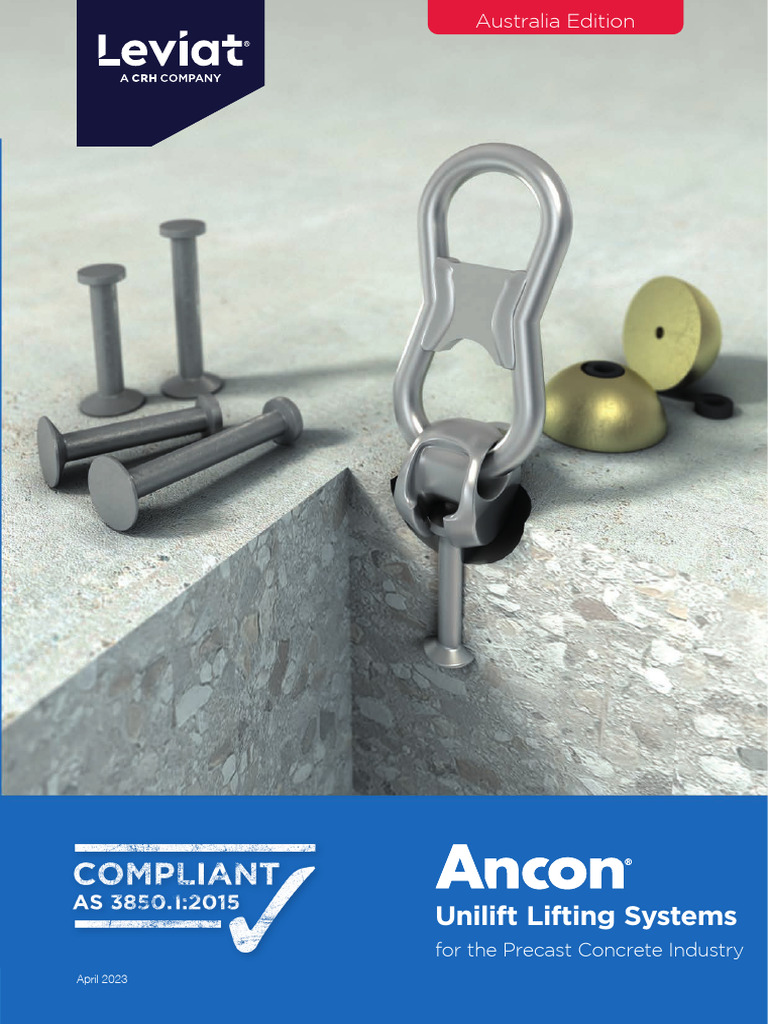 Ancon Unilift Lifting Systems | PDF | Concrete | Precast Concrete