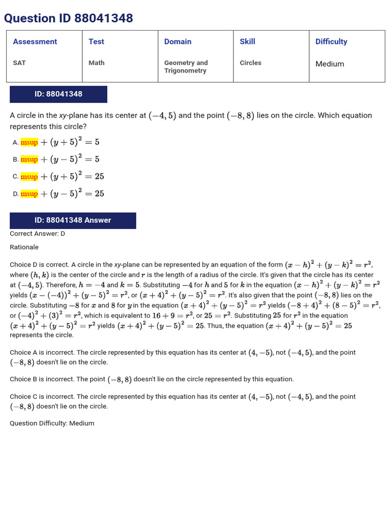 Circles Pdf Circle Tangent
