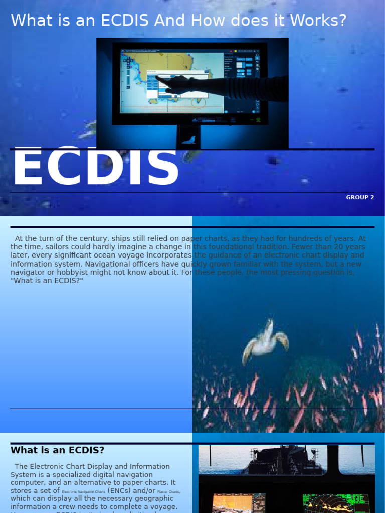 What Is An ECDIS and How Does It Works? | PDF | Navigation | Navigator