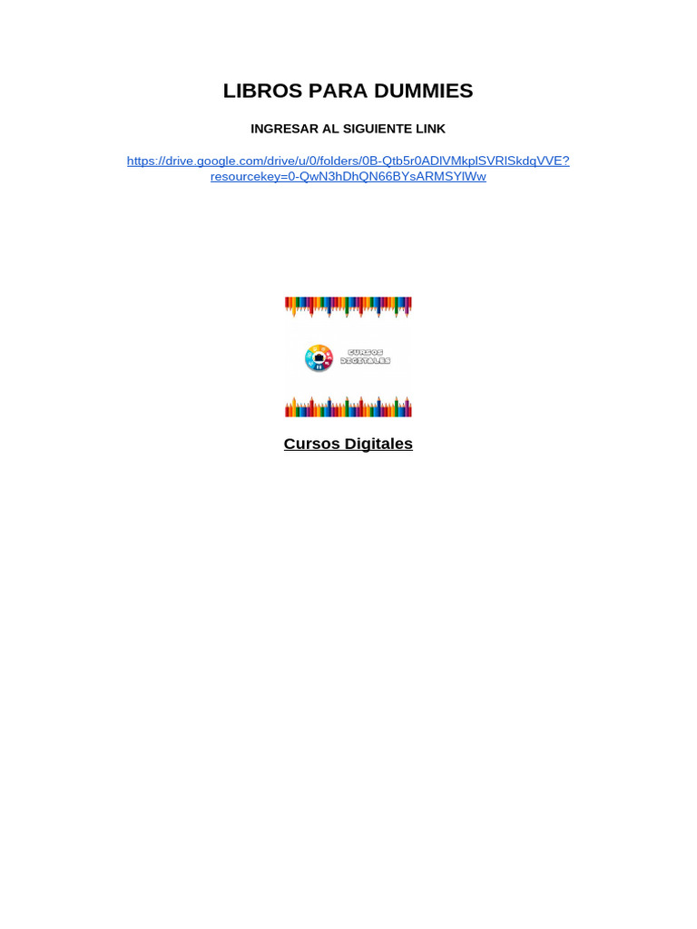 Libros para Dummies | PDF
