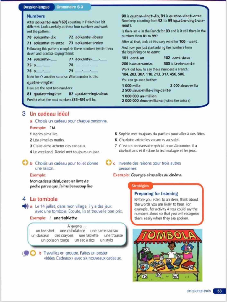 French Homework | PDF