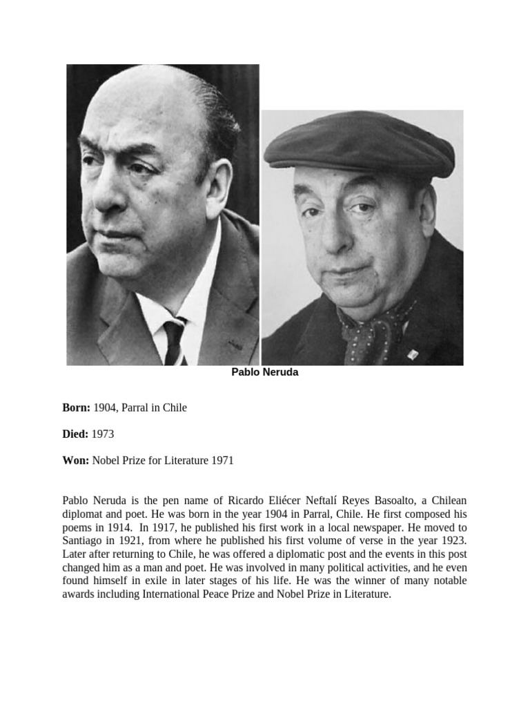 Tonight I Can Write by Pablo Neruda | PDF
