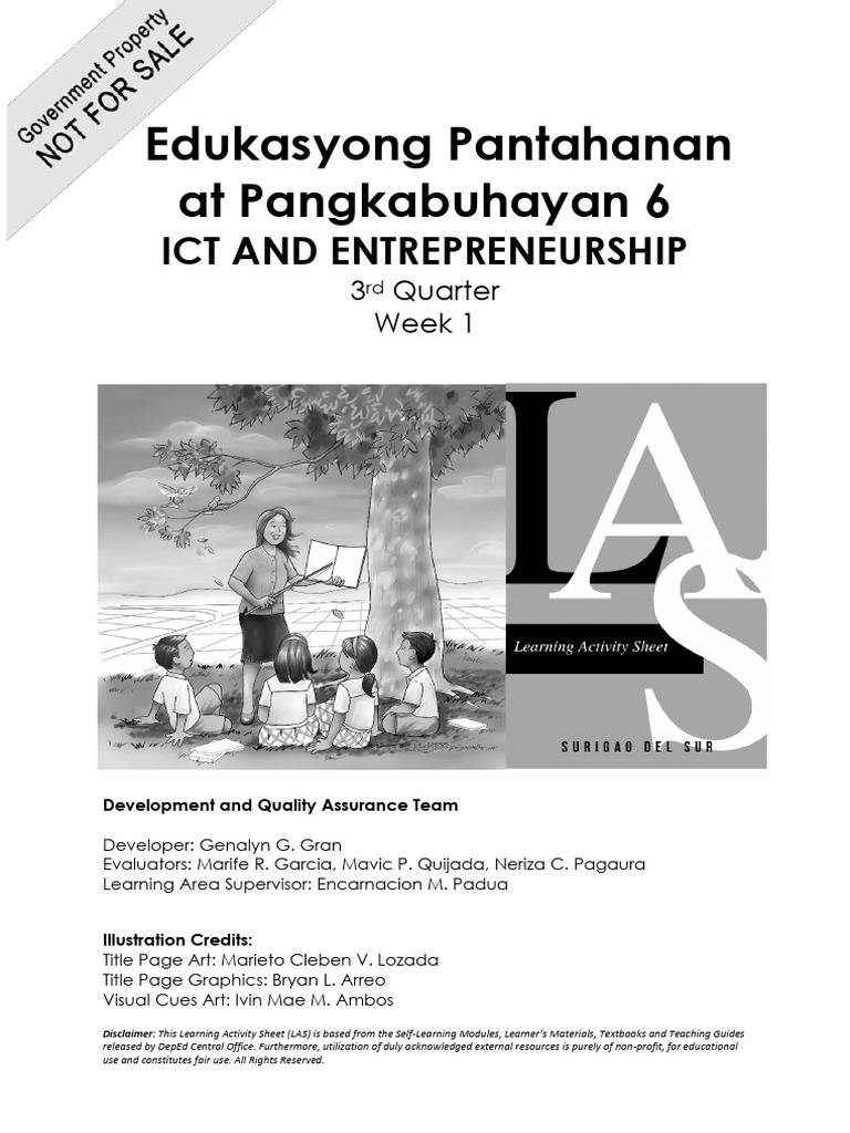 EPP6_q3__week1_V4 (1) | PDF | Milk | Learning