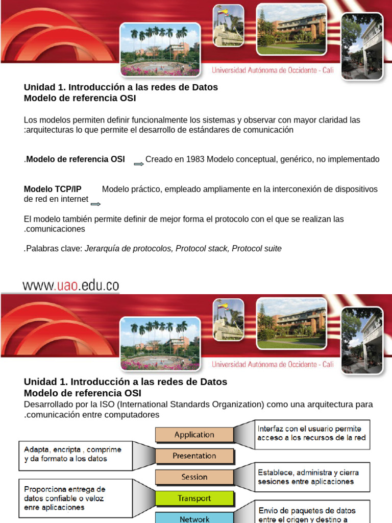 4 Modelo OSI y TCP IP2023 | PDF | Conjunto de protocolos de internet ...