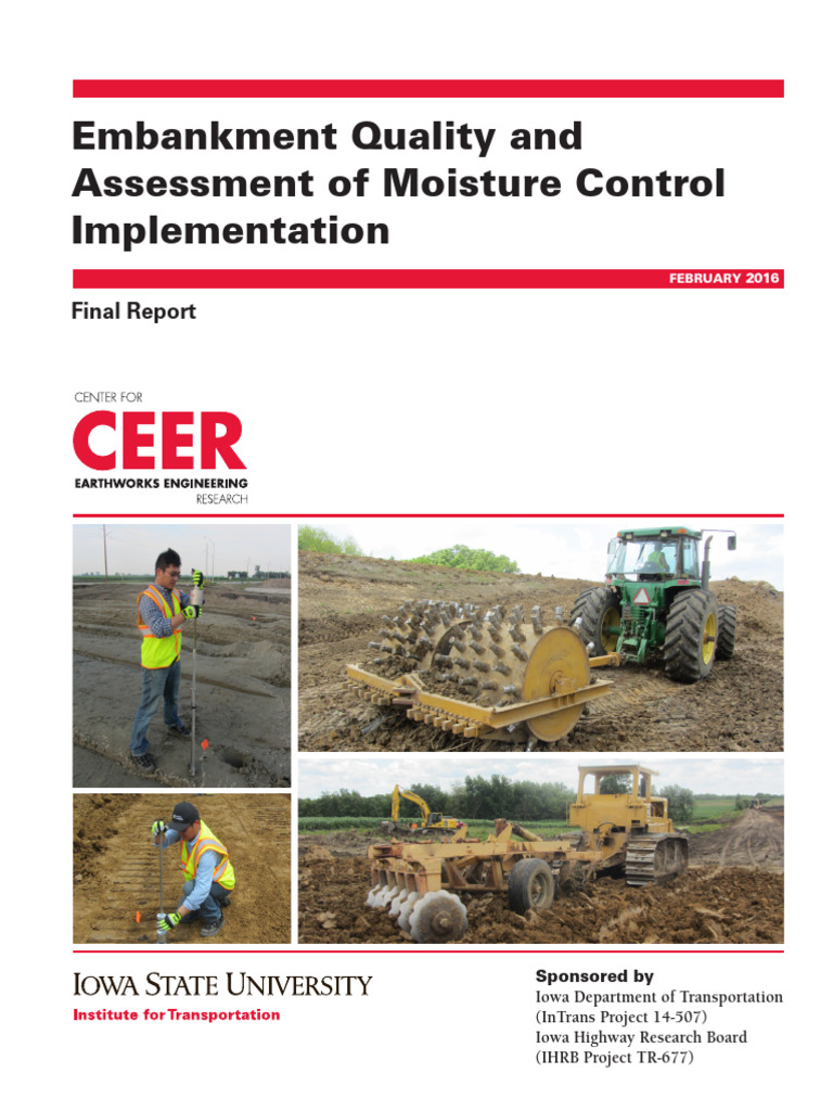 Embankment Quality and Assess Moisture CTRL W CVR | PDF | Law ...