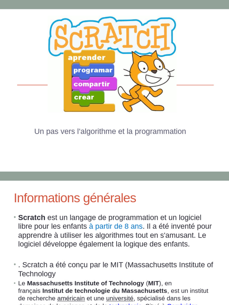Scratch | PDF | Ordinateurs | Technologie et ingénierie