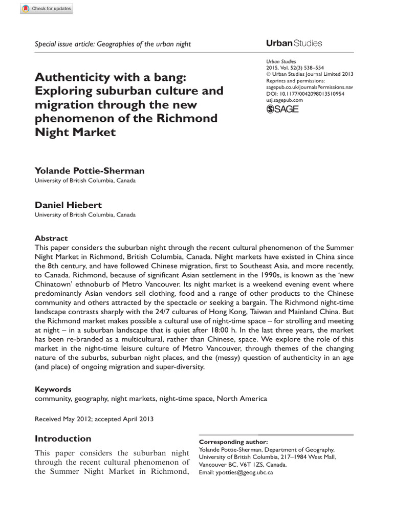 Pottie Sherman Hiebert 2013 Authenticity With A Bang Exploring Suburban ...