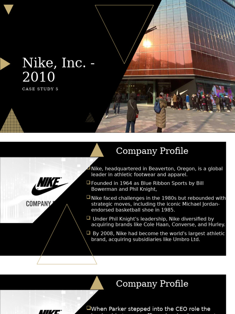 Nike, Inc | PDF | Nike | Private Sector