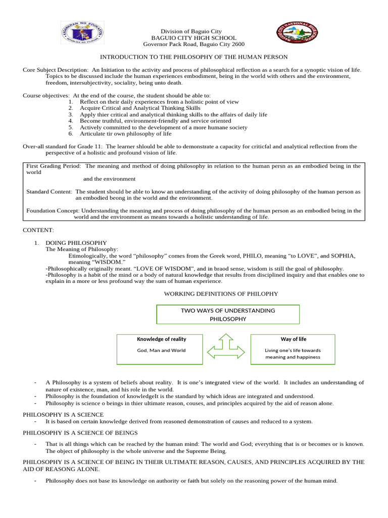 Philosophy 1 Pdf Knowledge Reason