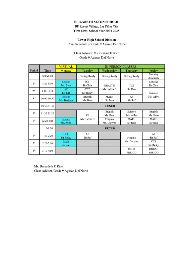 Sched | PDF