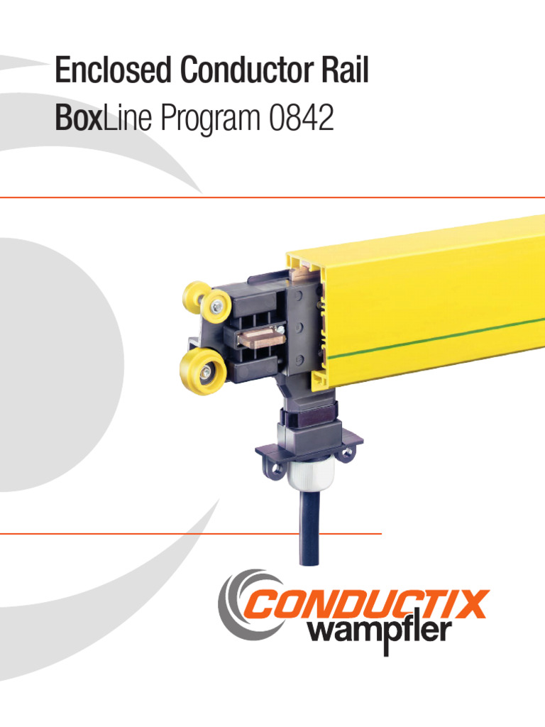 Catalog - Conductor Rail 0842 Series BoxLine | PDF | Electrical ...