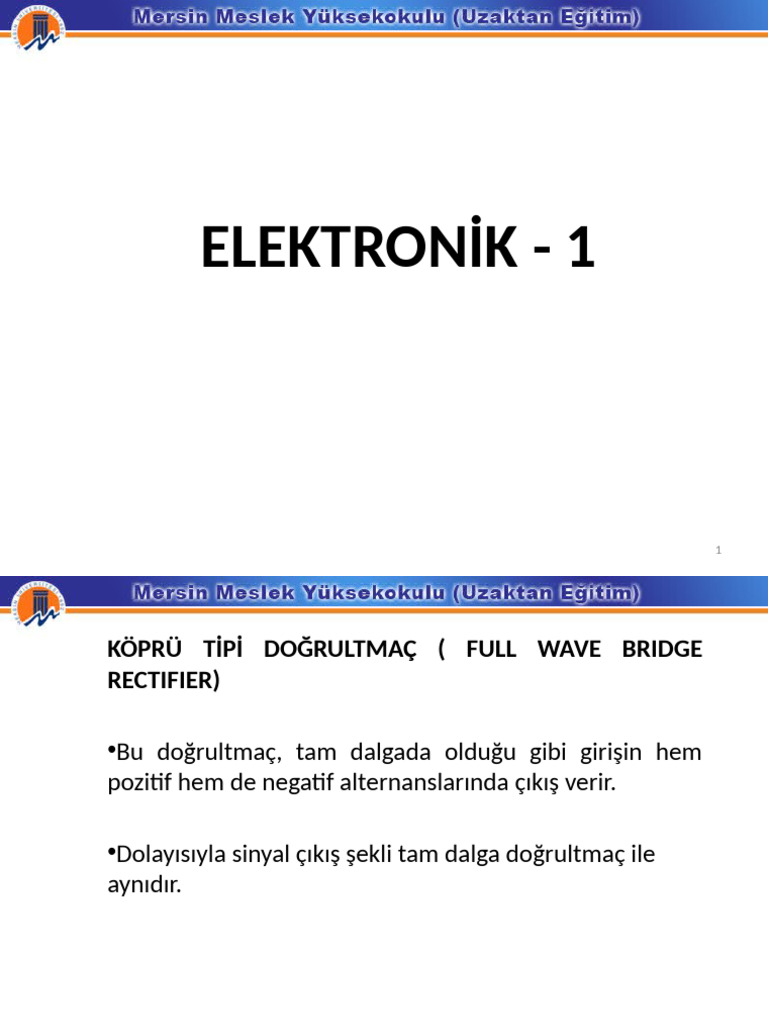 AA Elektronik Sunum 3 | PDF