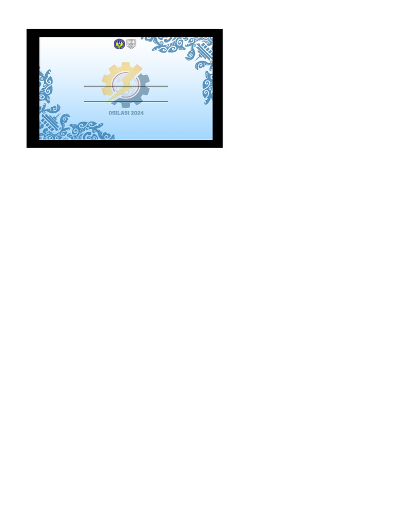 Print Name Tag Osilasi 2024 | PDF