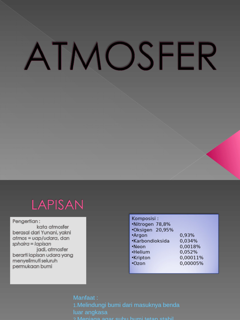 Geografi Atmosfer | PDF