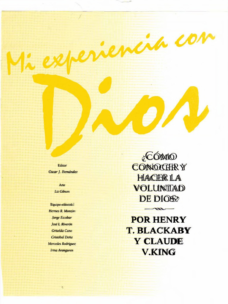 389694322-Mi-experiencia-con-Dios-alumno-pdf | PDF | Vida eterna ...