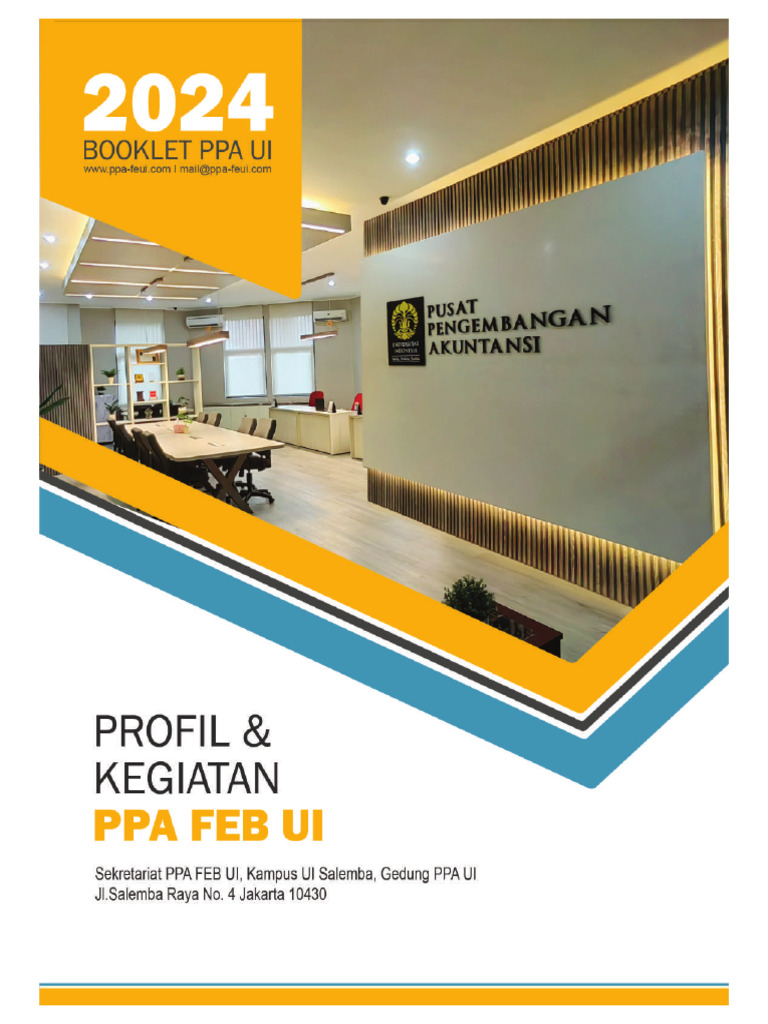 Profil Dan Kegiatan PPA PPA FEB UI 2024 | PDF