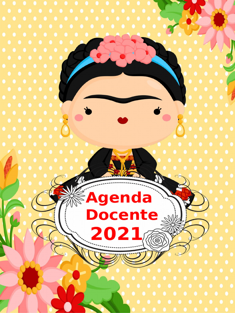 Agendas Docente 2021 Frida | PDF
