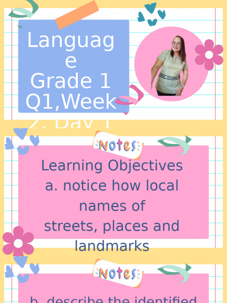 Language Q1, Wk2, Day 1 | PDF