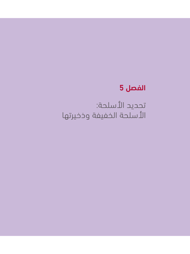 SAS HB 06 Weapons ID ch5 ARA | PDF