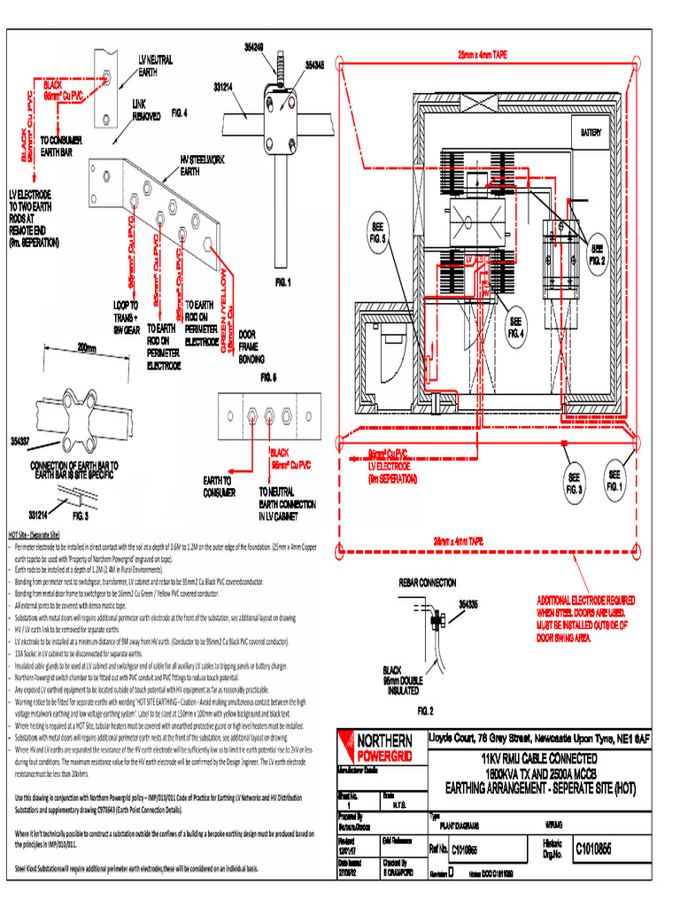 3801 - 11kV RMU and TX (Hot Site) | PDF