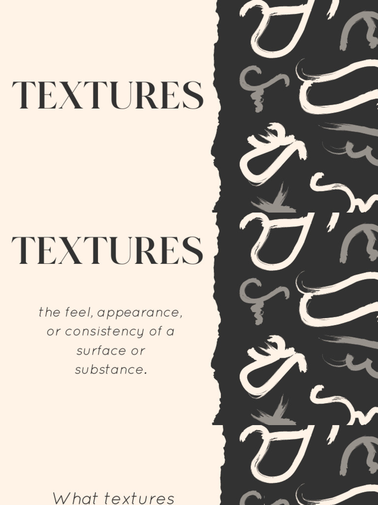 Understanding Physical and Implied Textures | PDF
