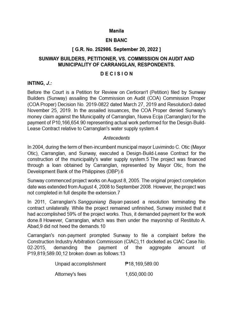 CLR Meeting No. 1 | PDF | Jurisdiction | Mandamus