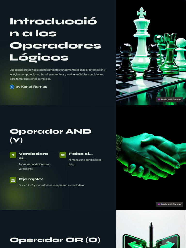 Introduccion A Los Operadores Logicos | PDF | Puerta lógica | Álgebra ...