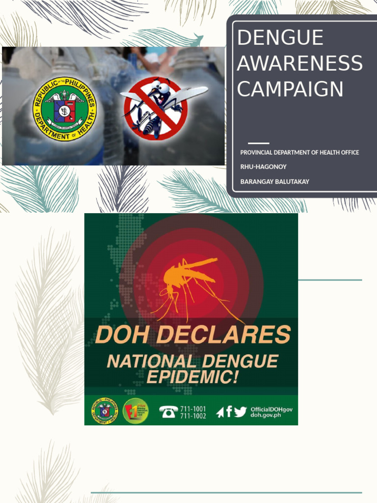 Dengue Tagalog | PDF