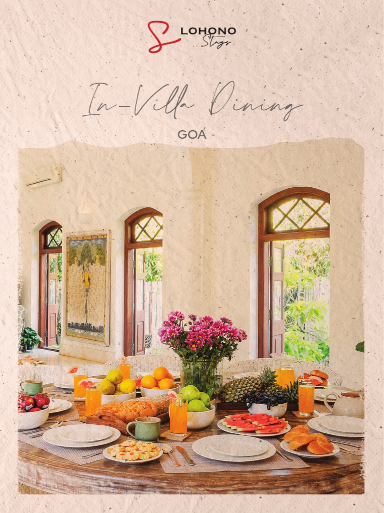 Goa Menu | PDF