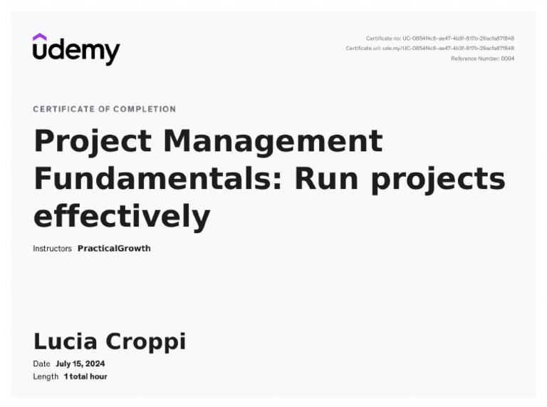 PM Fundamentals | PDF