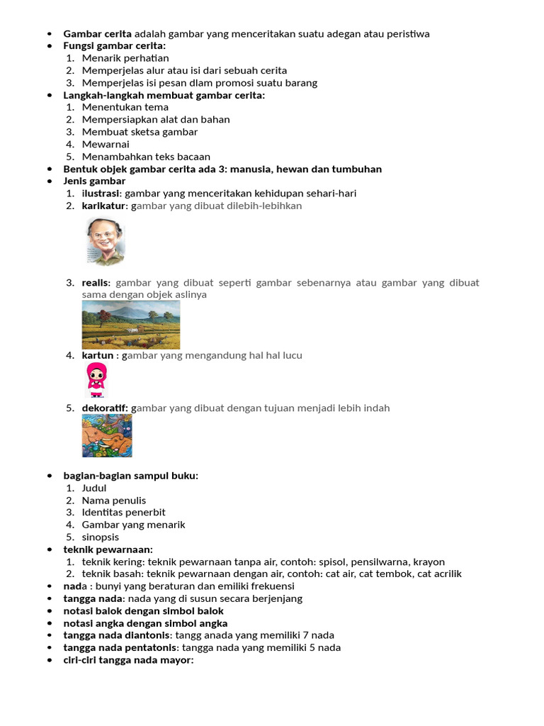 Materi SBDP Kelas 5 | PDF