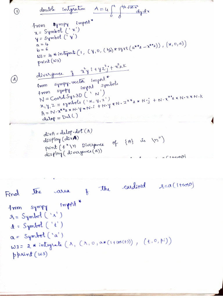 Maths Lab Programs 5 .Last One Not Written Refer Record | PDF