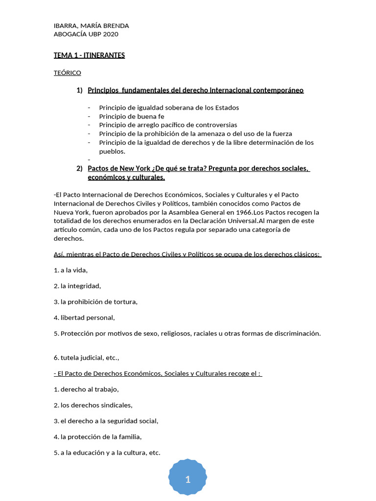 Final Dip Ibarra, Resuelto | PDF | Tratado | Ley humanitaria internacional