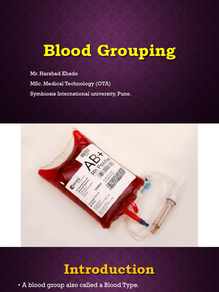 Understanding Blood Grouping Systems | PDF | Blood Type | Animal Physiology