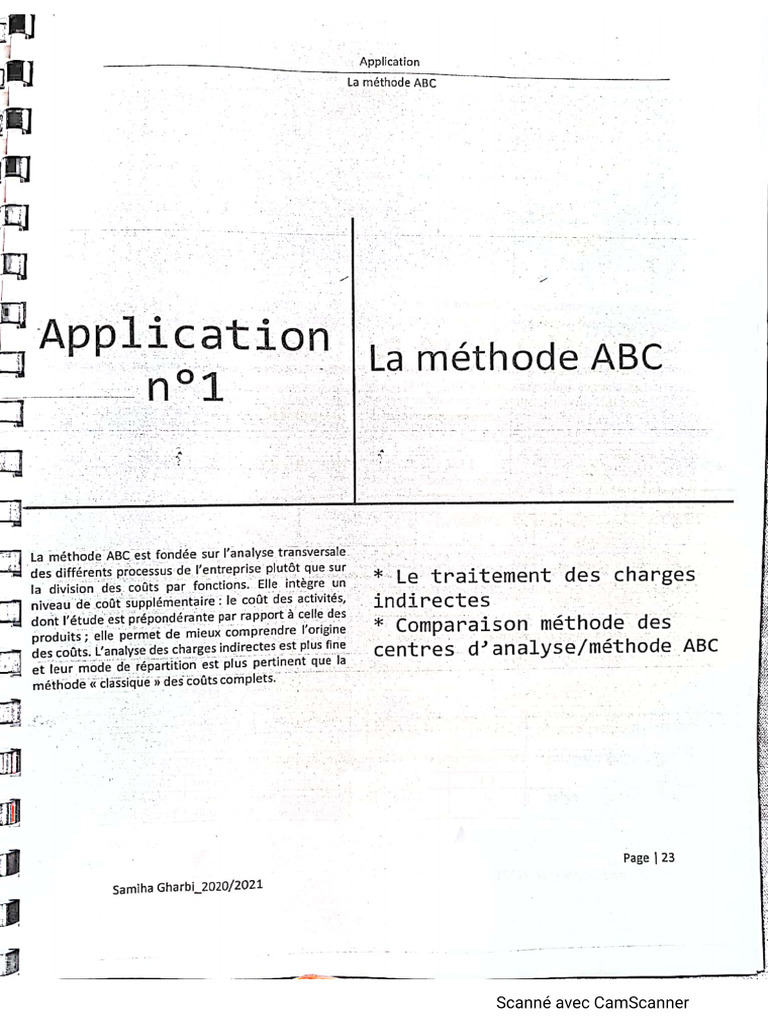 22 23 - Cas ABC Corrigã©s | PDF