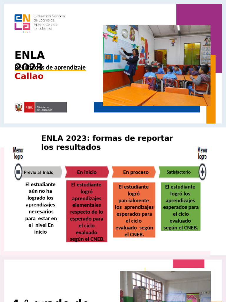 Ponencia 1AT DIRECTIVOS RESULTADOS ENLA 2023 - ECER DE INICIO ...