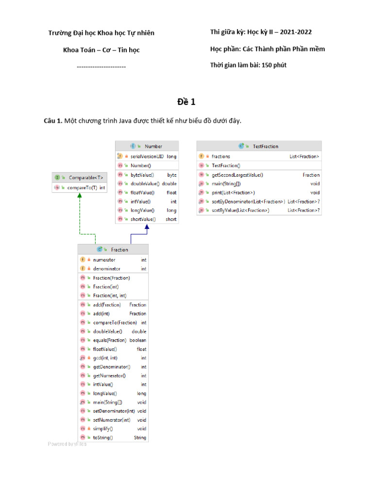 OOP 20212022 Midterm 1 A2TT | PDF