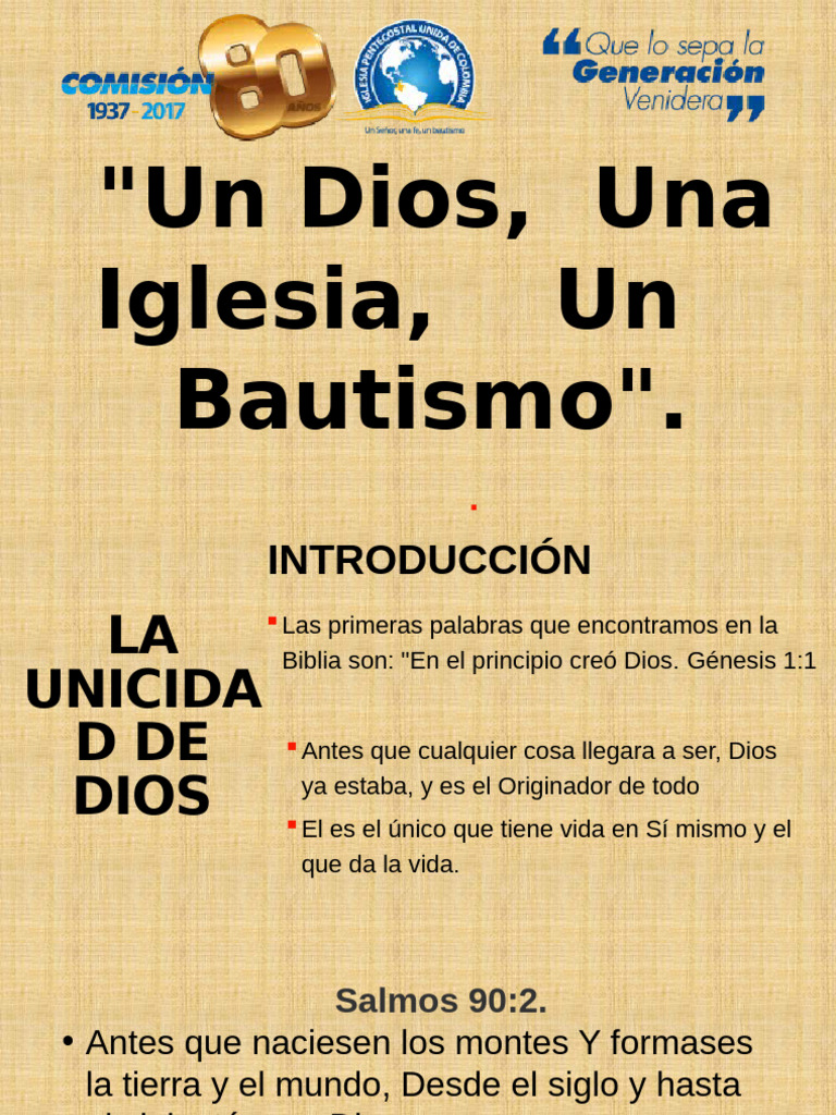 La Unicidad de Dios | PDF | Dios | Jesús
