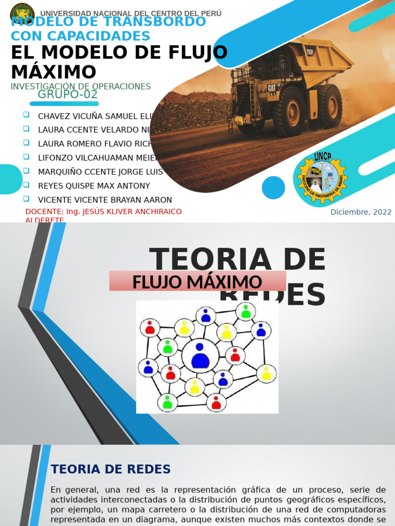 Grupo 02-Flujo Máximo | PDF | Optimización Matemática | Algoritmos
