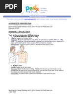 Speeds Test Supraspinatus Test Whipple Test Yergasons Test | PDF ...