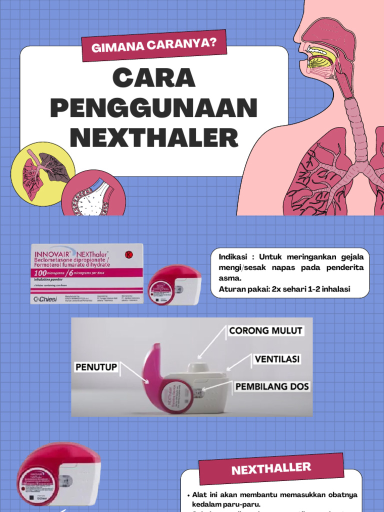 Cara Penggunaan Nexthaler | PDF | Kesehatan Holistik