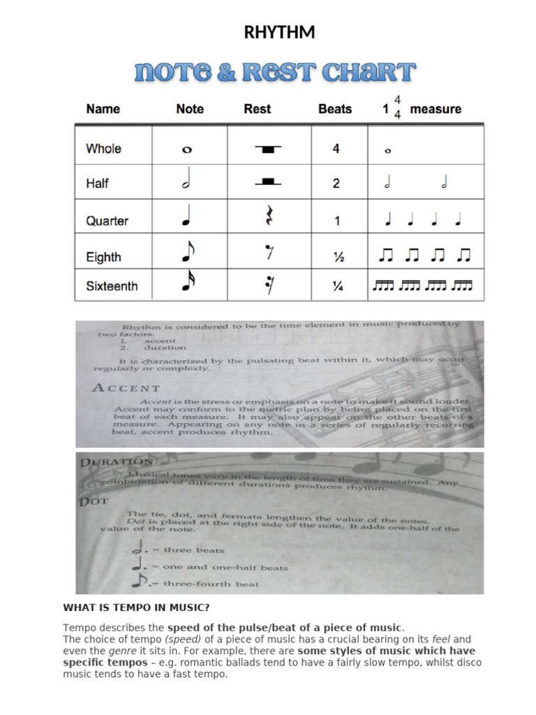 Lesson 1 Music | PDF