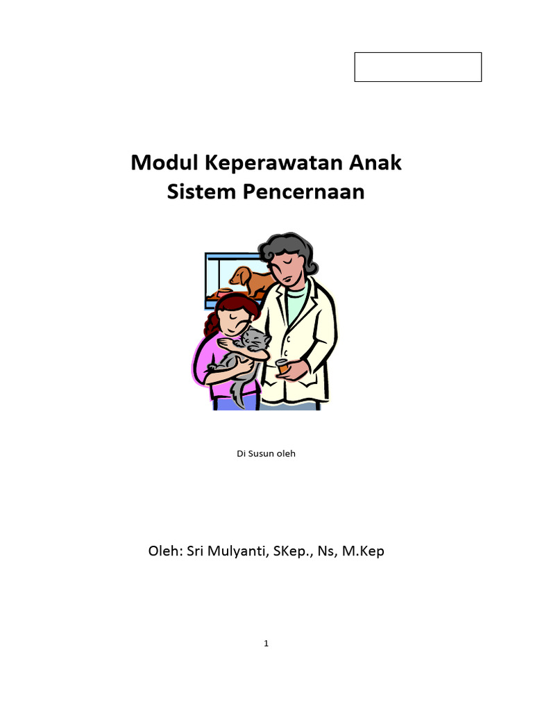 Modul Yanti, Kep Anak Salcer | PDF | Pengembangan Diri | Kesehatan Holistik