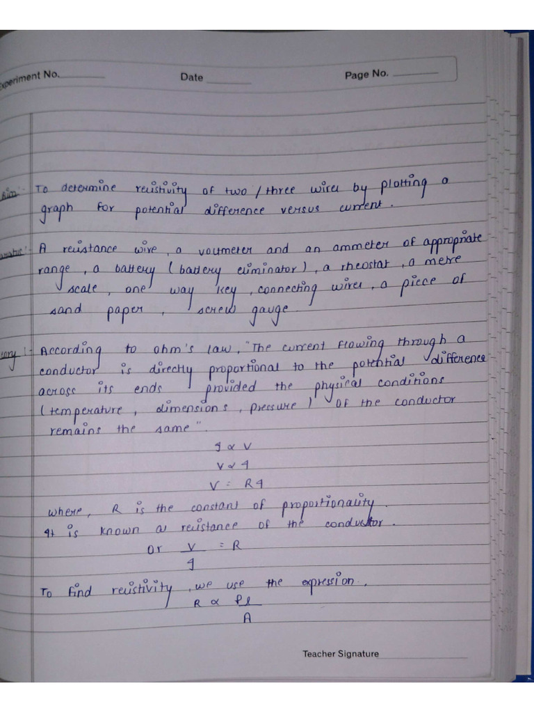 Physics Lab Manual | PDF