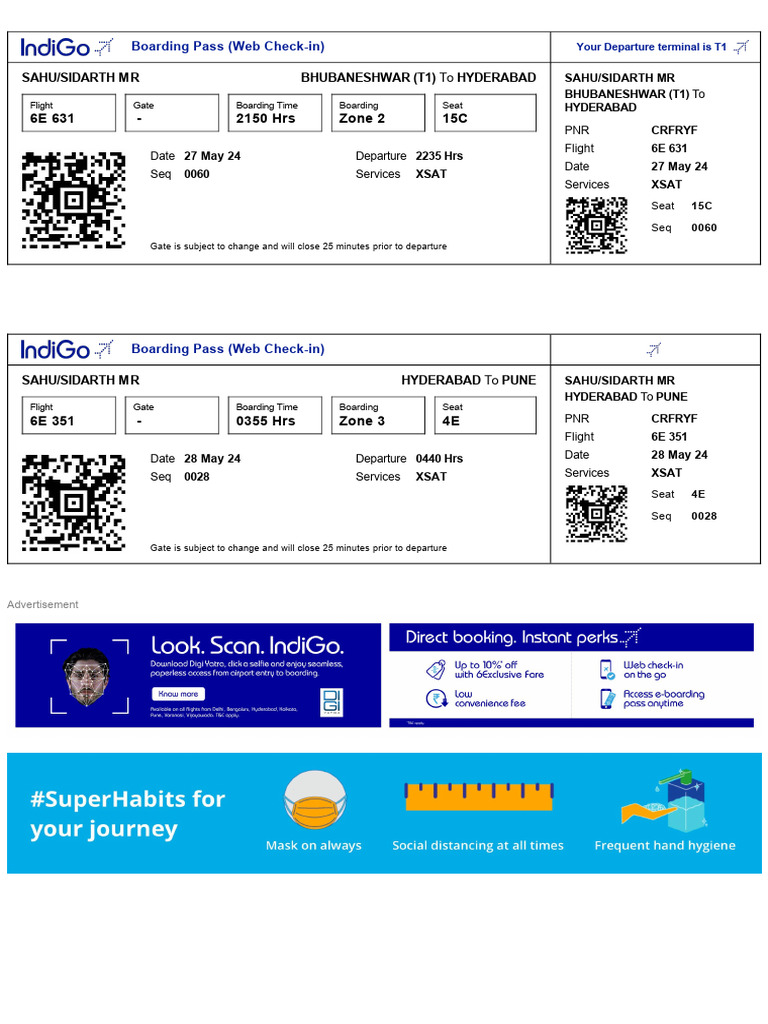 Boarding Pass-1 | PDF