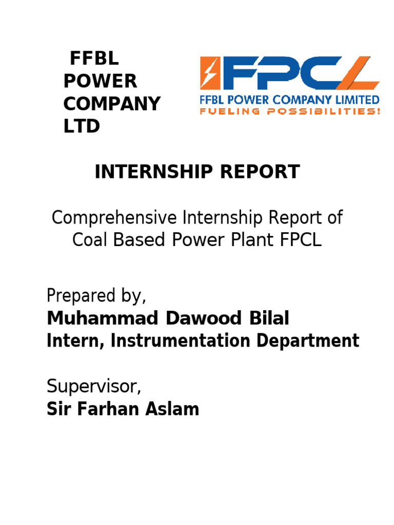 FPCL Internship Report - MDB | PDF | Thermocouple | Programmable Logic Controller