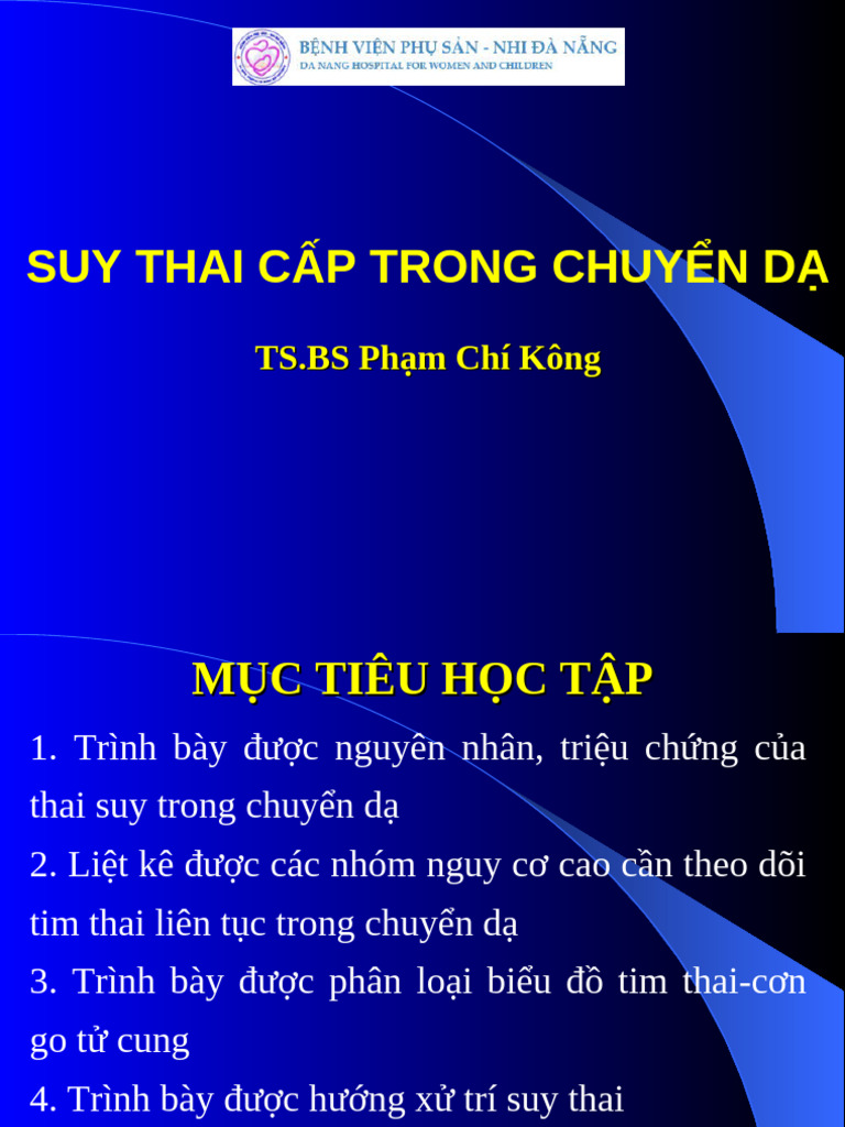 Suy Thai Cap Trong Chuyen Da | PDF