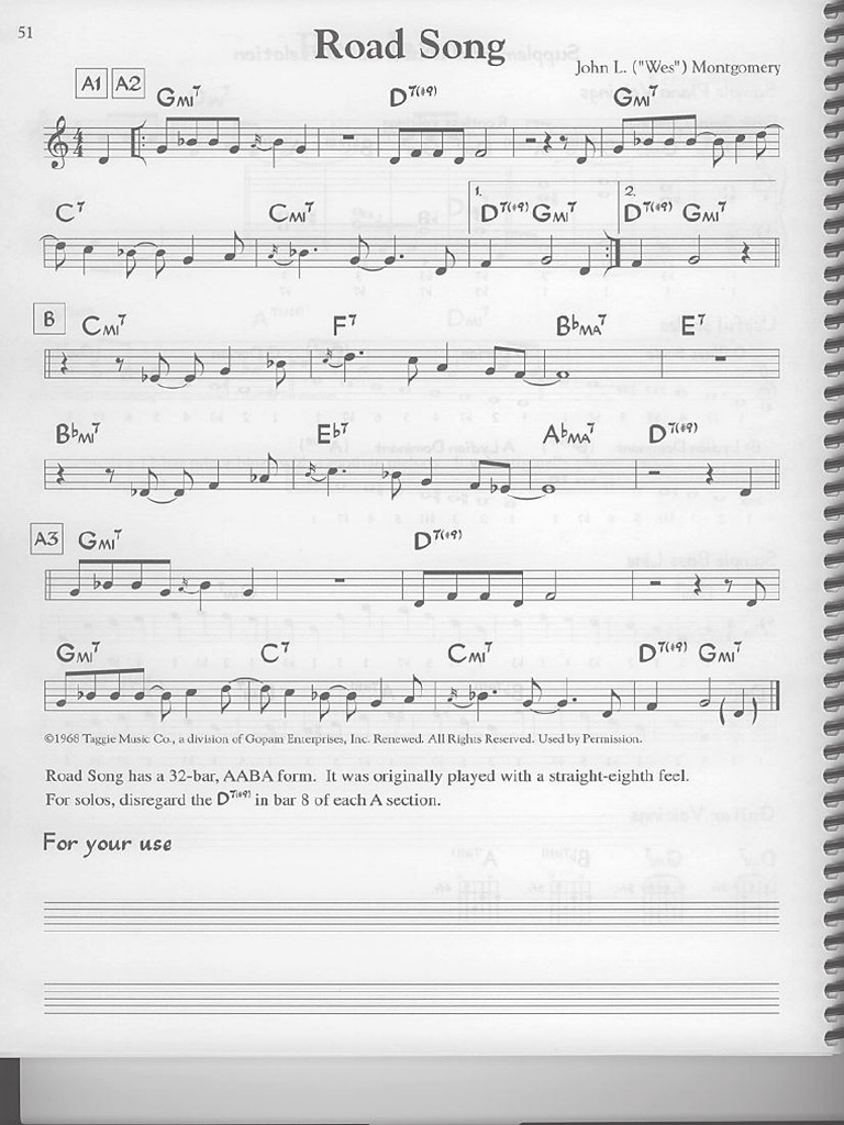 Road Song | PDF