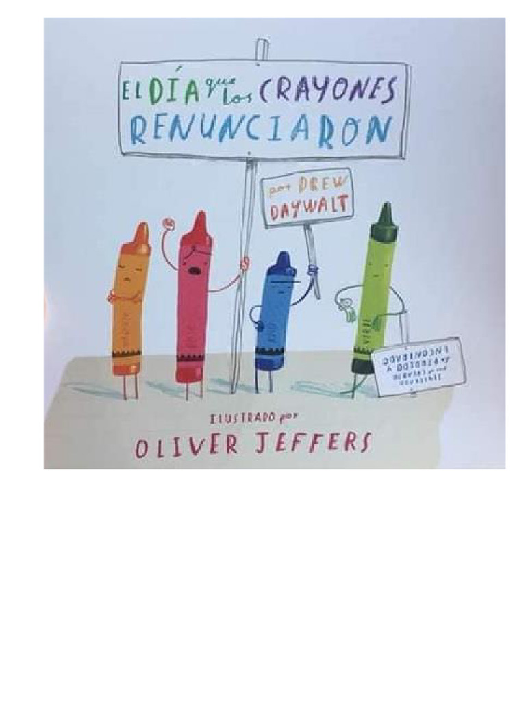 El Día Que Los Crayones Renunciaron | PDF